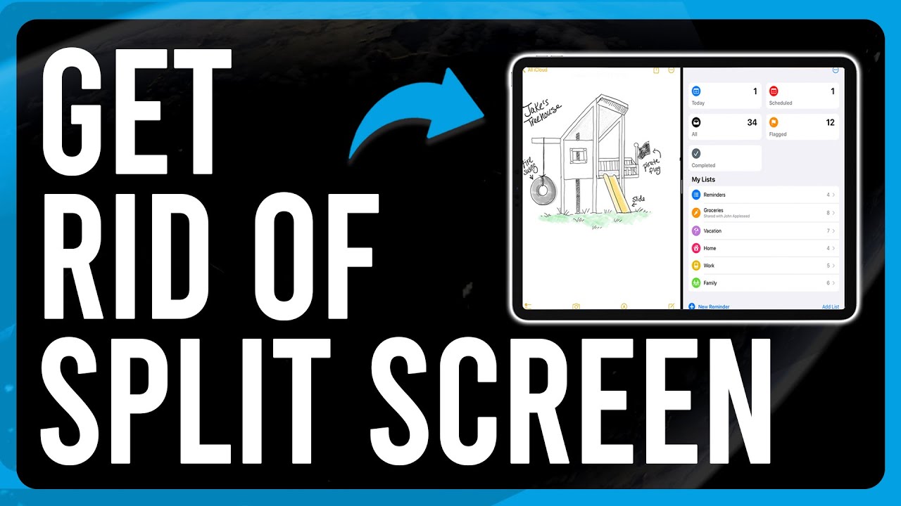 How to Get Rid of Split Screen on iPad (Close Split Screen on iPad ...