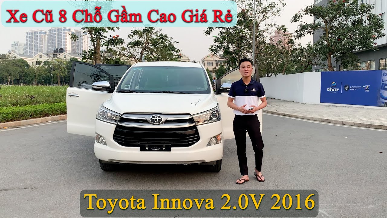 Toyota Innova 2.0V 2016 Xe ô tô cũ giá rẻ - YouTube