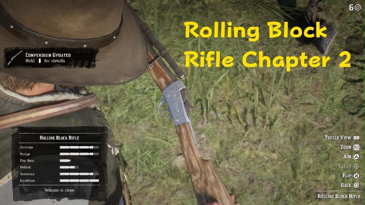 Free Rolling Block Rifle | Chapter 2| Red Dead Redemption 2 - YouTube