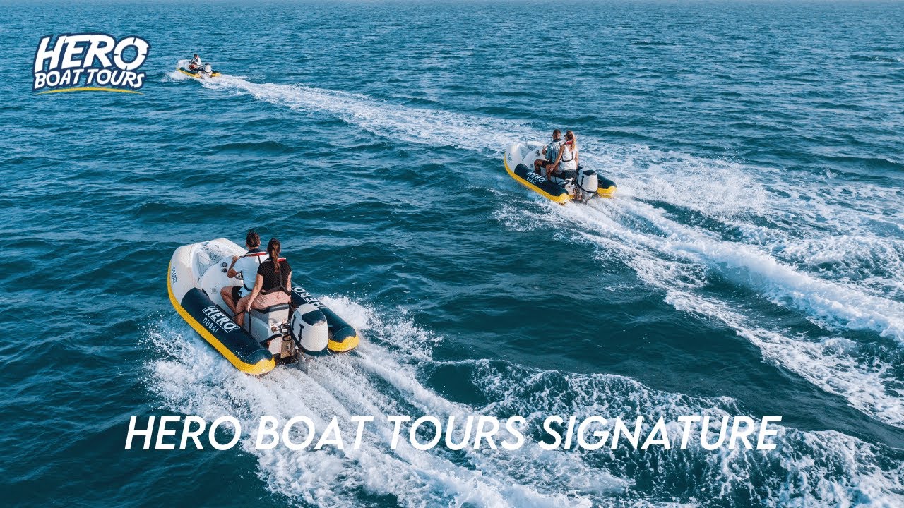 Self-Drive Boat Tours in Dubai | Hero Boat Tours 2019 - YouTube