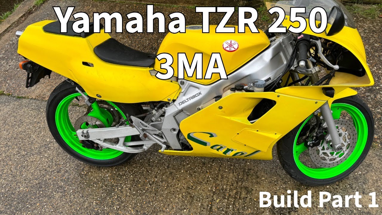 Yamaha TZR 250 3ma Build Part 1 - YouTube