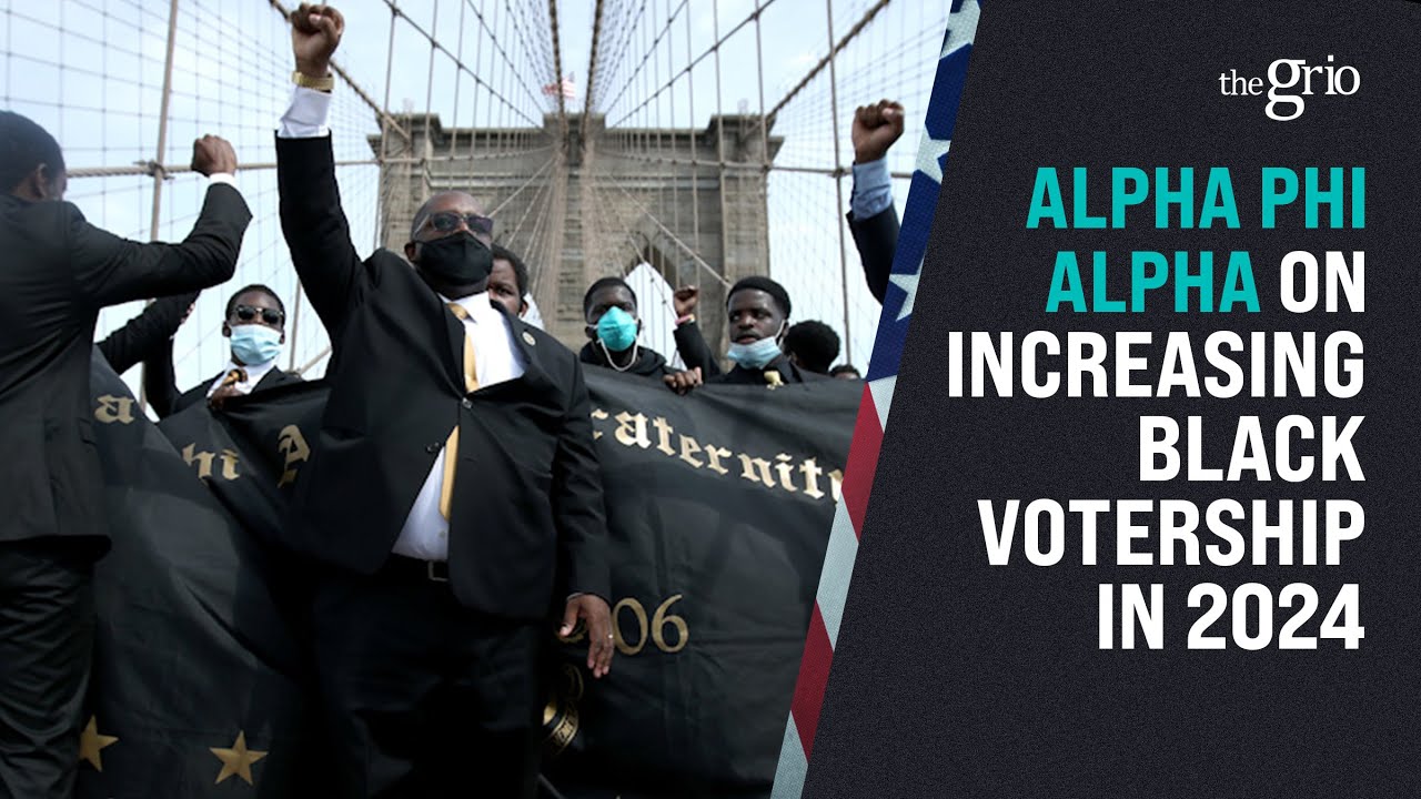 Alpha Phi Alpha on Increasing Black Votership in 2024 - YouTube
