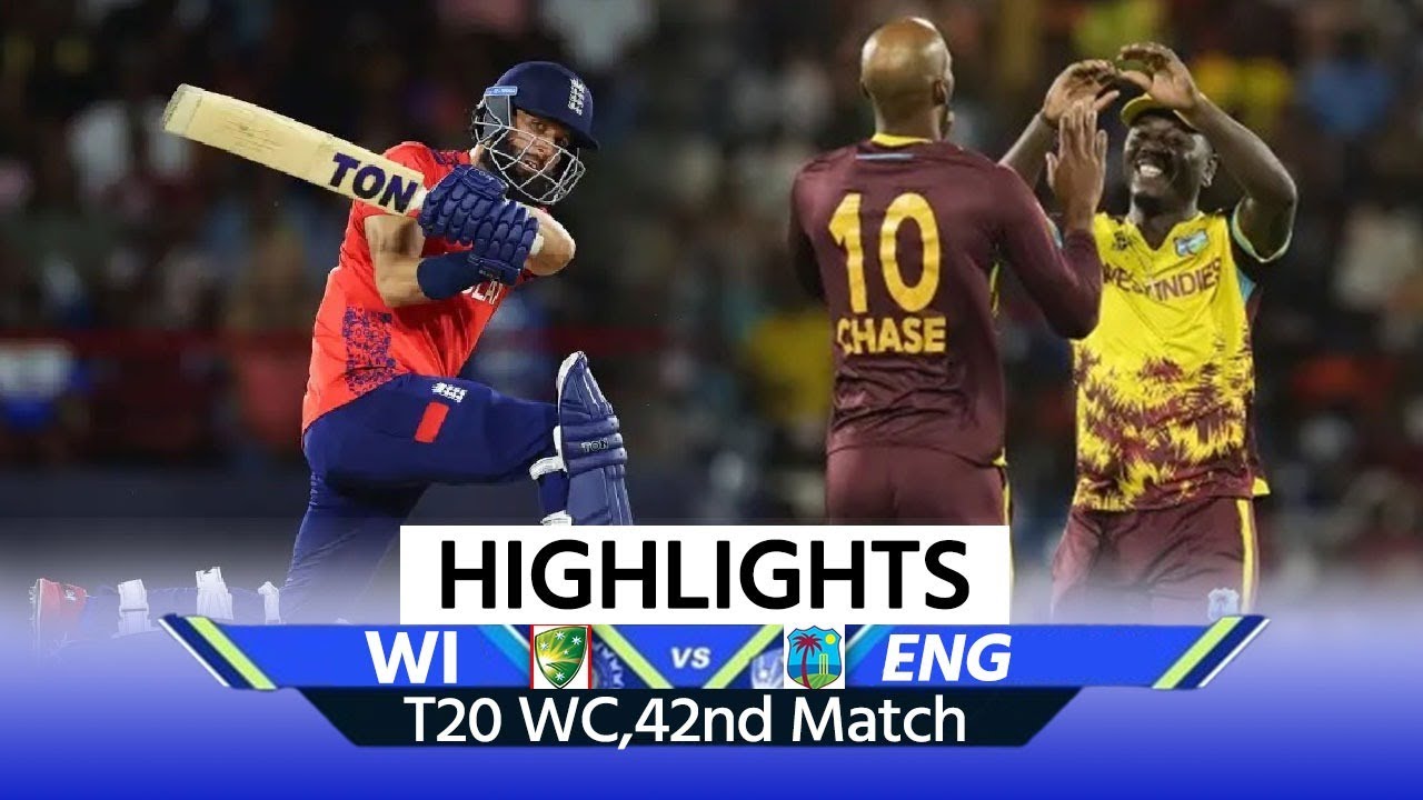 WI vs ENG Highlights: West Indies vs England Highlights | Today Match ...