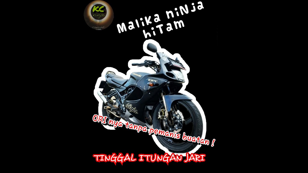 Ninja Rr old hitam 2008 original.. manis semanis gula 💯 - YouTube