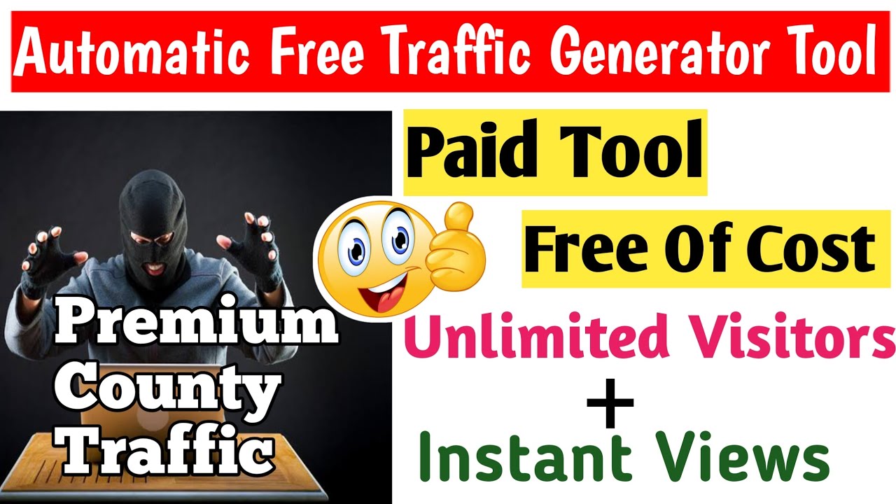 🔥Free Traffic Generator Tool 2023 || Automatic Views Generator Tool To ...