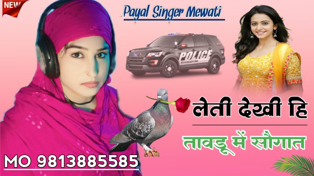 SR 001725 लेते देखे तावडू में सौगात PAYAL SINGER MEWATI NEW MEWATI SONG ...