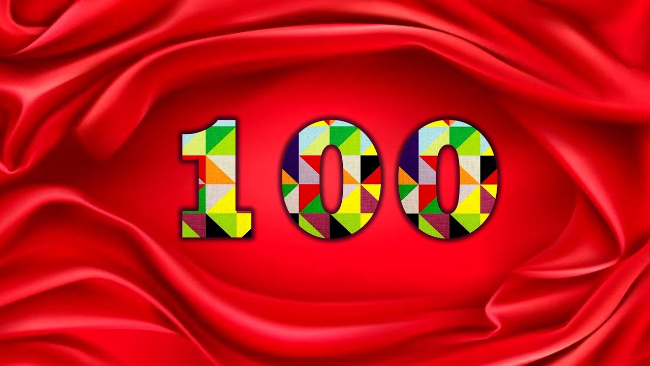 Numbers 1 to 100 | 100 seconds | Números de 1 a 100 | 1から100までの数字 | Ito ...