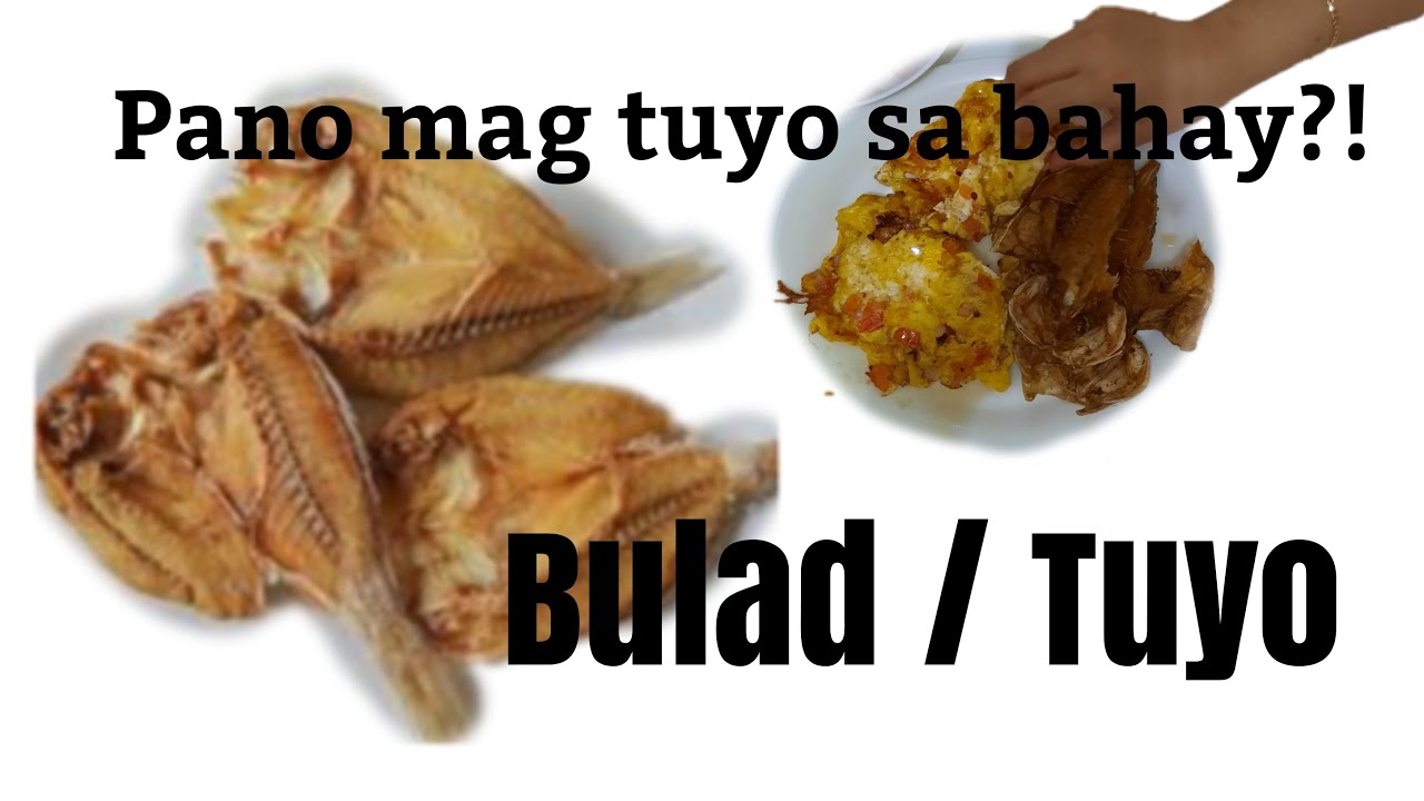 Tuyo or Bulad easy making/First time making tuyo/ - YouTube