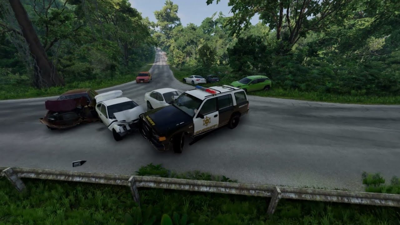 Zombie auto. BeamNG.drive # 82 - YouTube