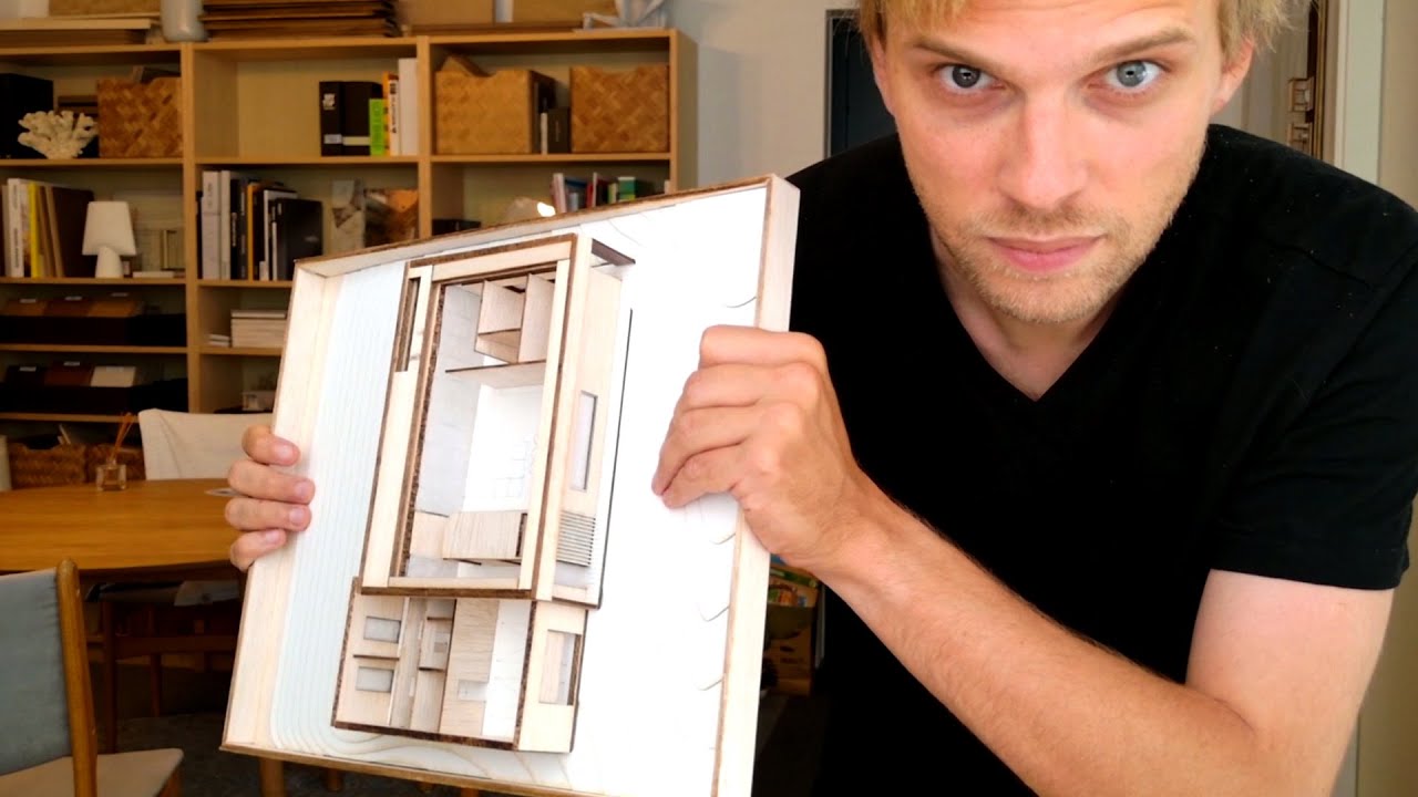 How I prepare files for architectural model making - YouTube