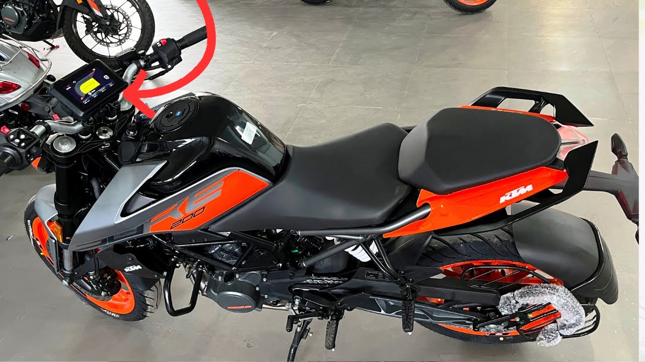 New 2024 KTM Duke 200 With TFT Display Detailed Review - YouTube