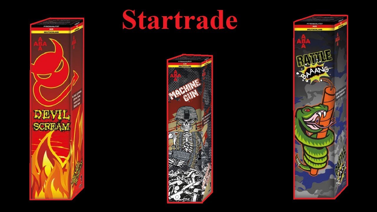 STARTRADE/ABA SINGLE SHOTS | Rattle Bang,Machine Gun,Devil Scream ...