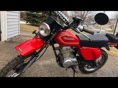 1980 Honda XL80s motorcycle review - YouTube