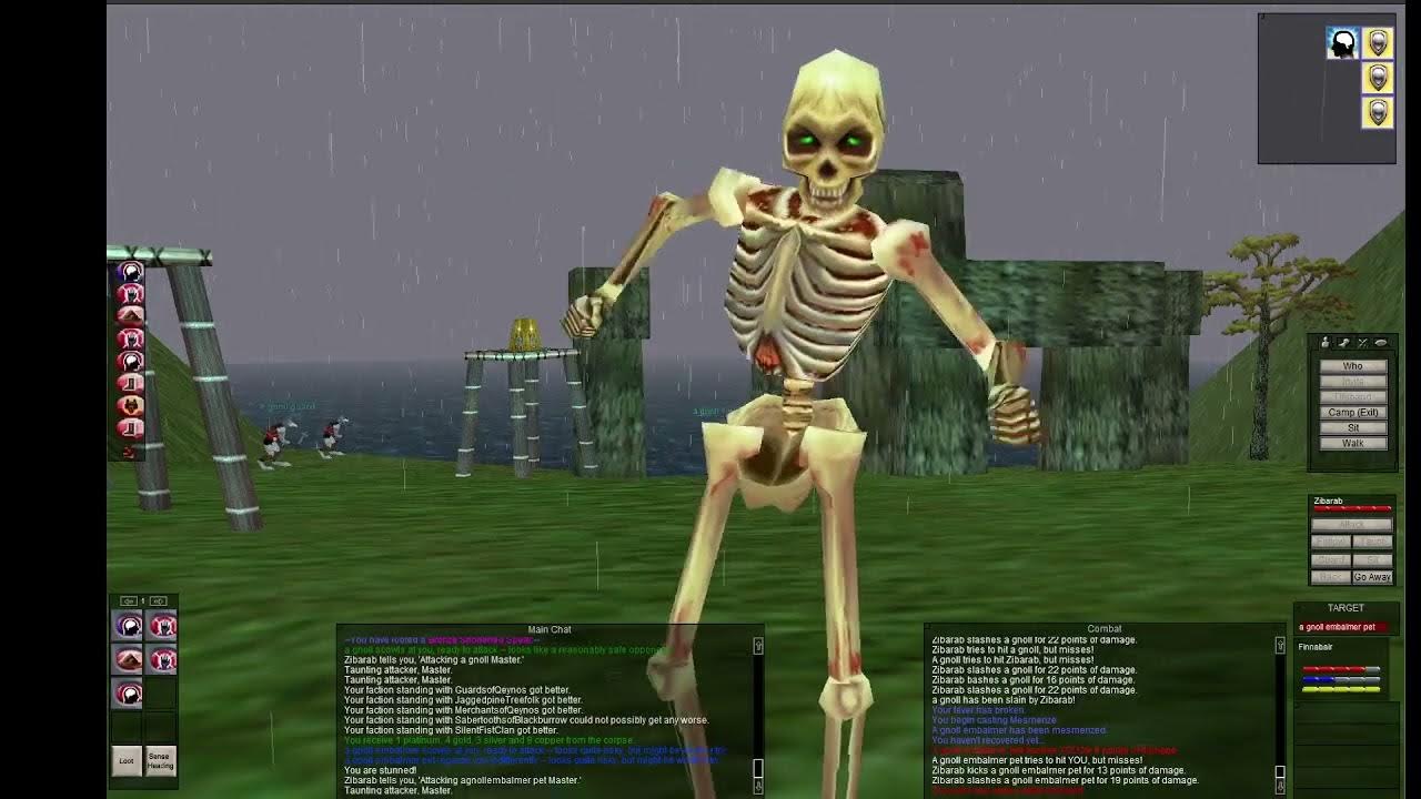 Everquest P99 Green Enchanter Longplay (No Commentary) - Part 8 - Level 20 Blackburrow Camping ...