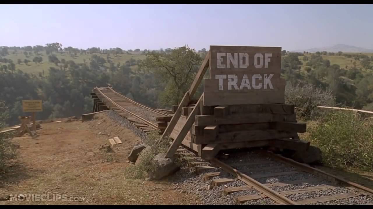 Back to the Future Part 3 Train Explode - YouTube