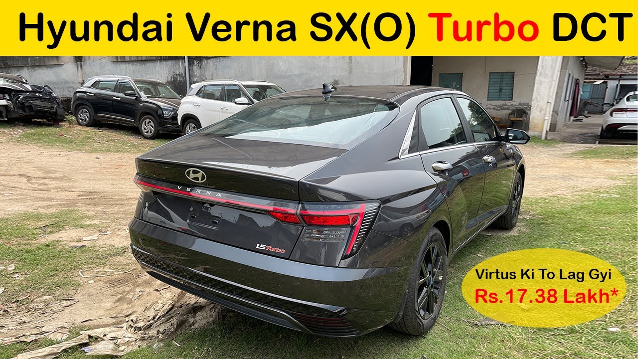 New Hyundai Verna 2023 Top Model 1.5 DCT Turbo | More Powerful than ...