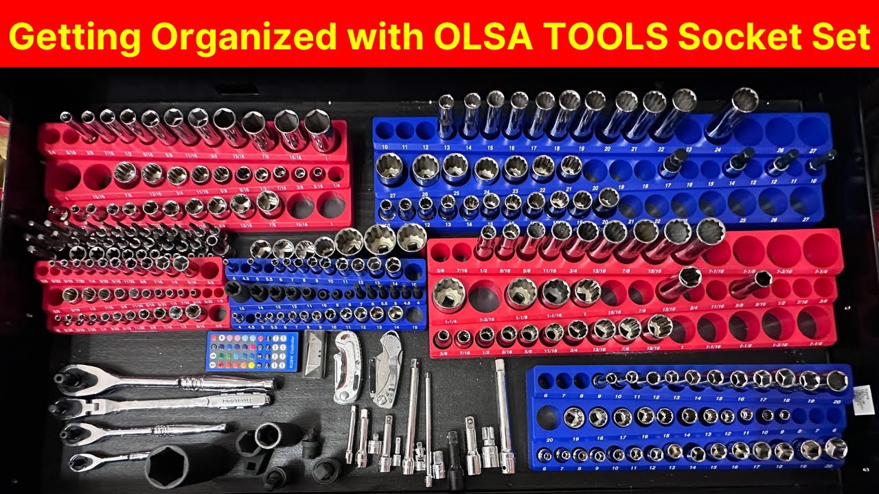 NEW Socket Organizer from Olsa Tools - YouTube
