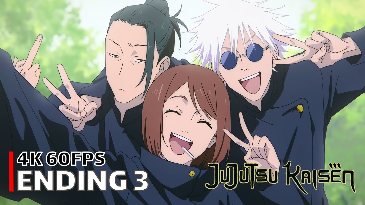 Jujutsu Kaisen - Ending 3 【Akari】 4K 60FPS Creditless | CC - YouTube