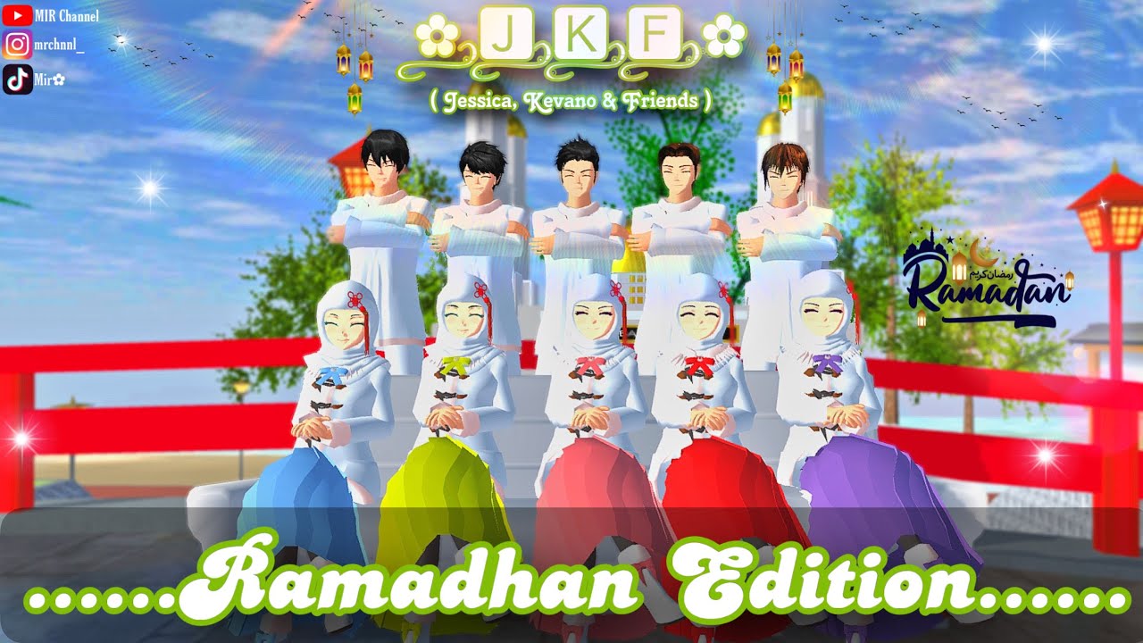 J.K.F || Ramadhan Edition || Drama Sakura School Simulator || # ...
