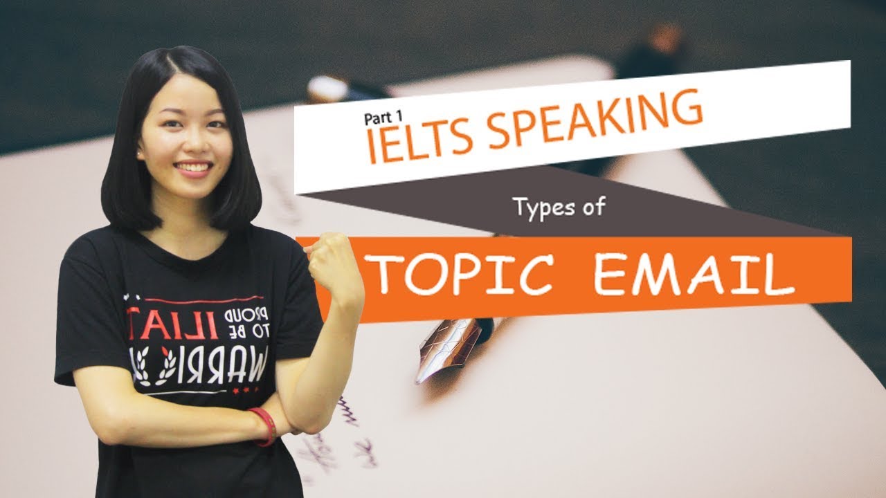 [IELTS Speaking] Part 1 - Types of | Topic Email | Pure IELTS - YouTube
