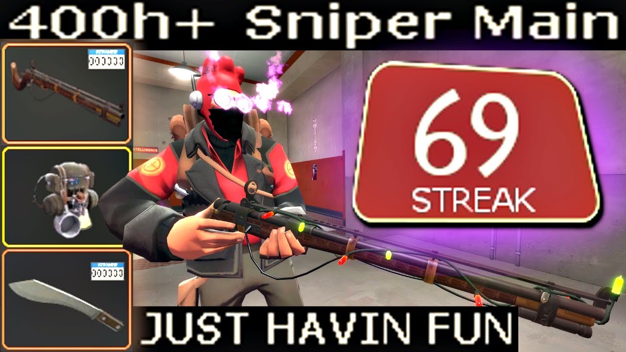 The Cozy 'Camper'🔸400+ Hours Sniper Main Experience (TF2 Gameplay ...
