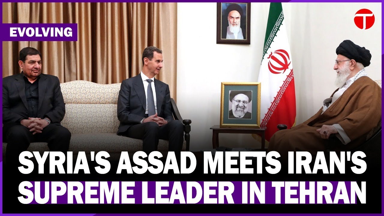 Strong Ties: Syrian President Bashar al-Assad, Iran's Supreme Leader ...