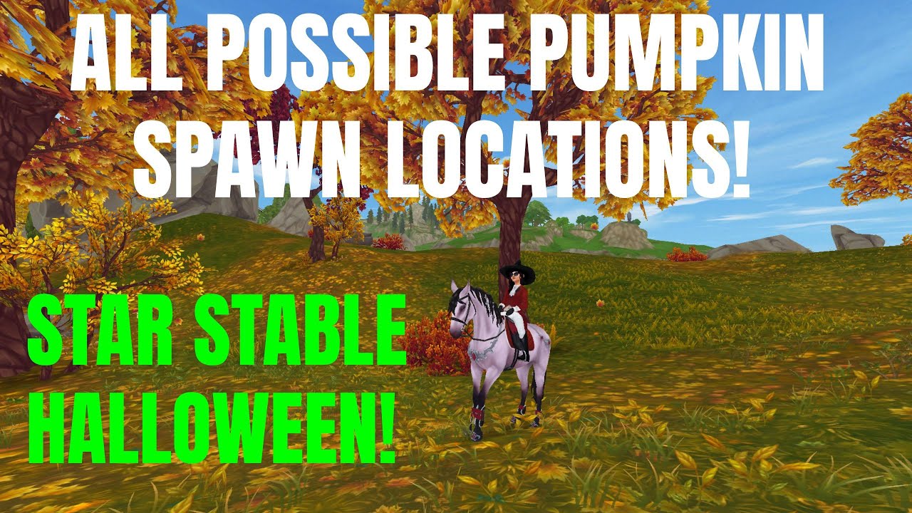 ALL POSSIBLE PUMPKIN SPAWN LOCATIONS STAR STABLE HALLOWEEN 2025! - YouTube