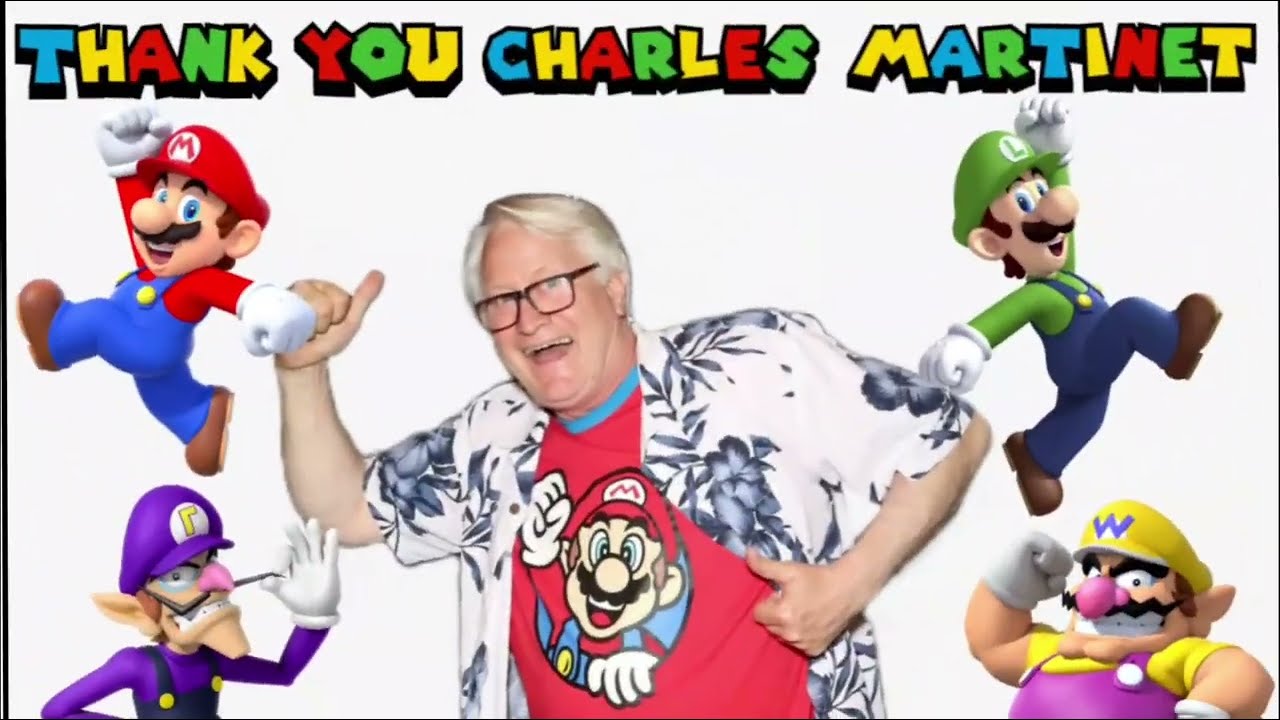 A Tribute To The Super Charles Martinet - YouTube