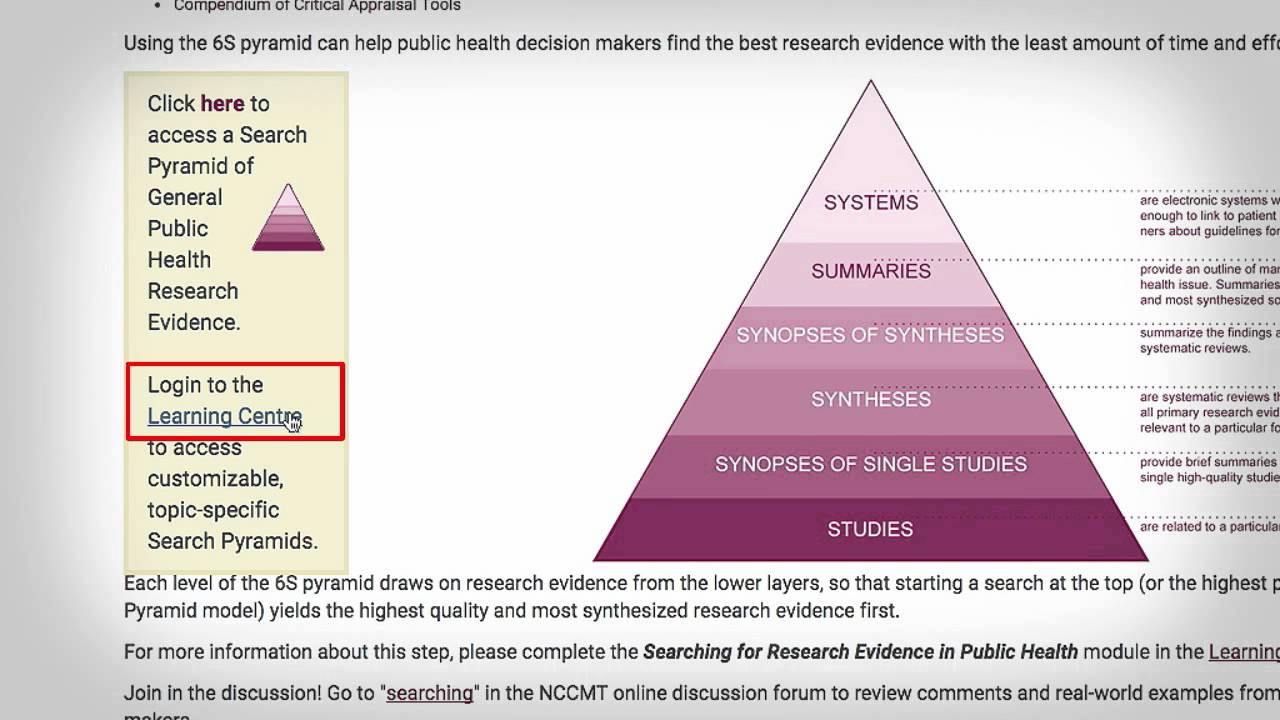 NCCMT tutorial - How to Use Search Pyramids - YouTube