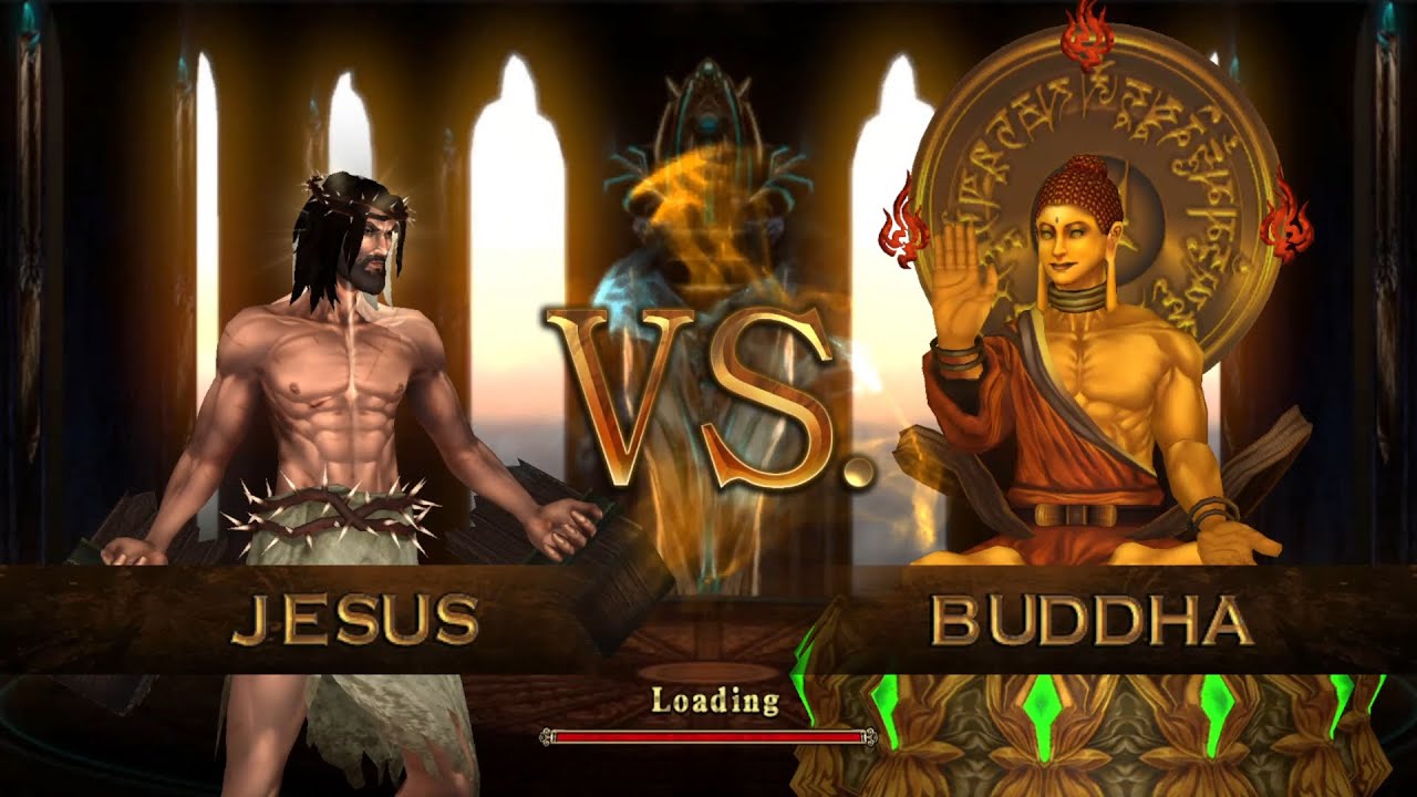 Jesus Vs Buddha | The Most Insane Fight Ever Made - YouTube