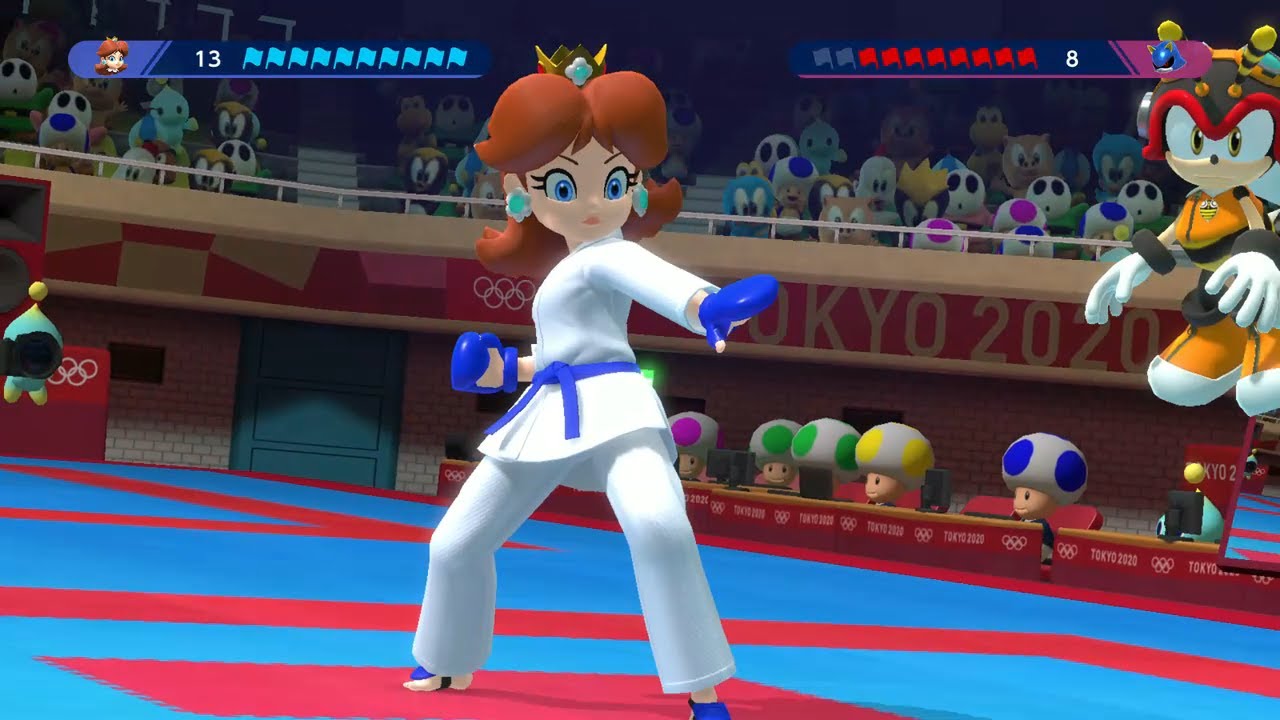 MARIO & SONIC AT THE OLYMPIC GAMES TOKYO 2020 Daisy Karate & Fencing ...