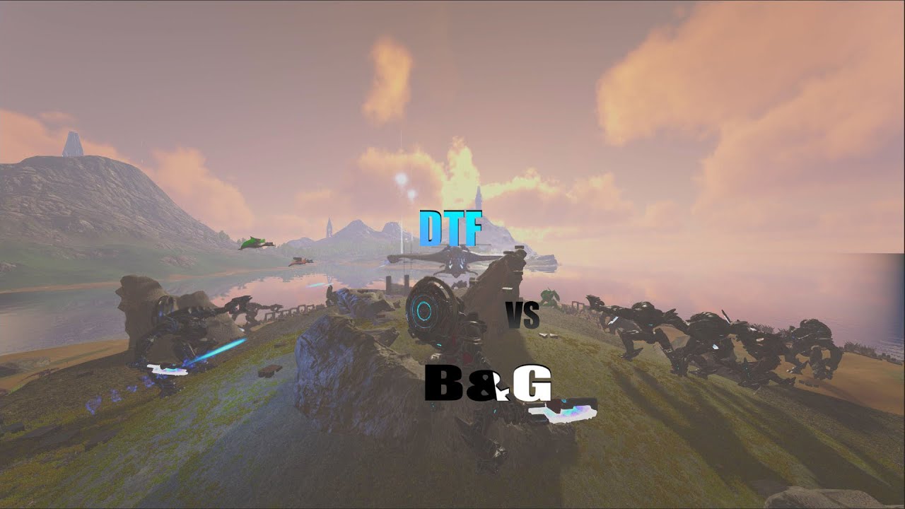 ARK Official PvP | The 4 Day War of 176 DTF Island | B&G | - YouTube