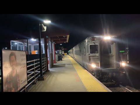 New Jersey Transit Atlantic City Line Train 4643 Pulling Into Atco ...