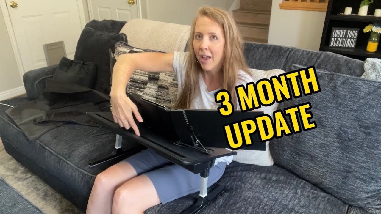 Adjustable Laptop Stand for Couch/Bed Review (3 Month Update) - YouTube