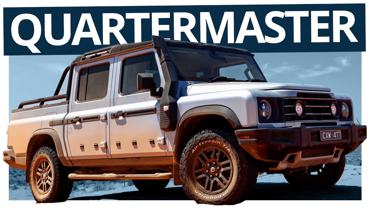 2024 INEOS Grenadier Quartermaster Ute First Drive | It’s Tough, but Far from Perfect - YouTube