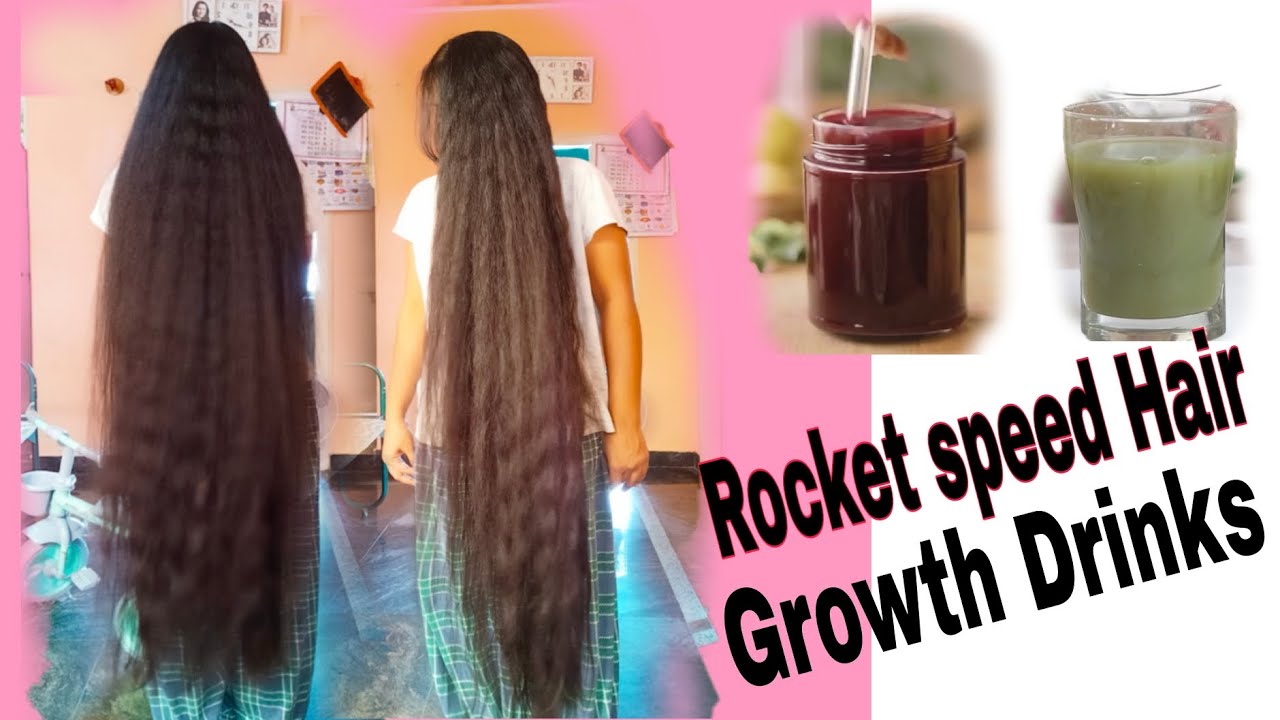 My Long 🌱hair Rocket 🌱speed Hair growth Drinks// ನಿಮ್ಮ ಕೂದಲು Rocket 🌱 ...