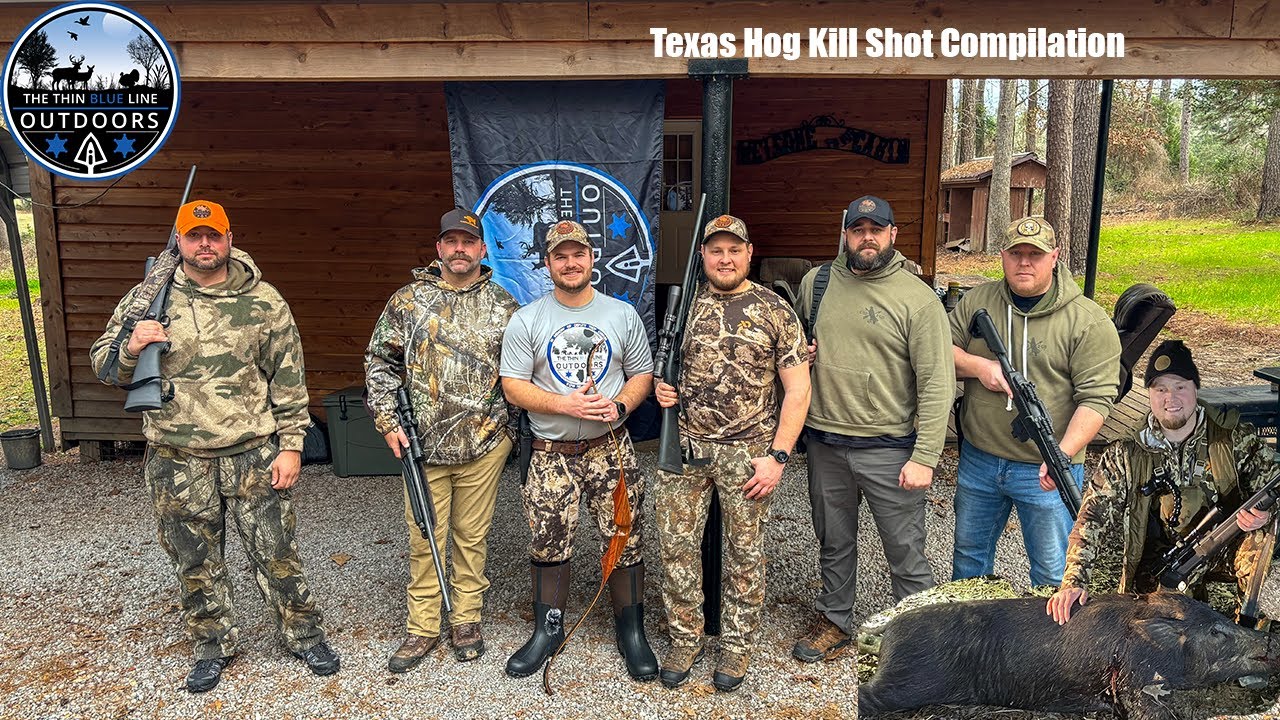 Texas Hog Kill Shots Compilation - YouTube