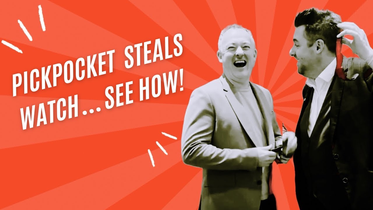 Pickpocket steals watch. See how! - YouTube