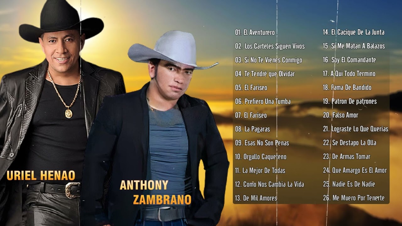 Anthony Zambrano y Uriel Henao Mano a Mano - Anthony Zambrano y Uriel ...