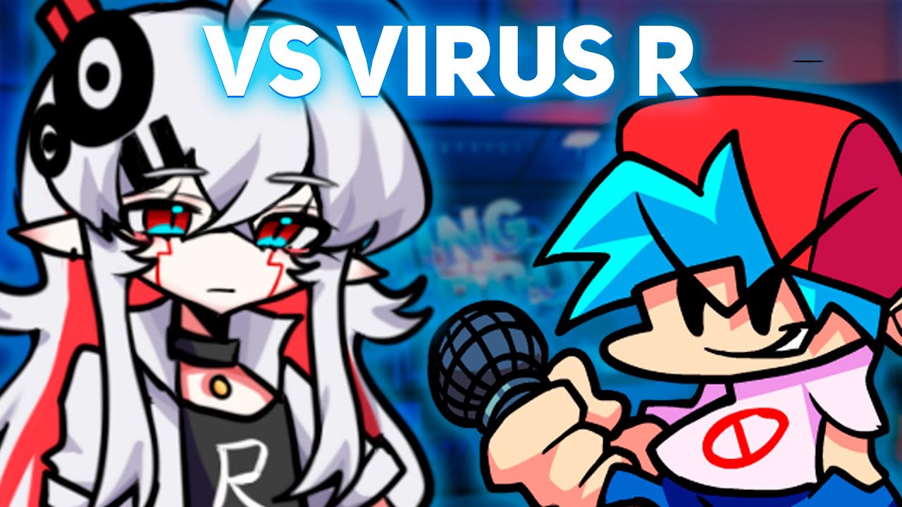 Friday Night Funkin' VS Virus R Invade (FNF Mod) | FNF VS Virus R - YouTube