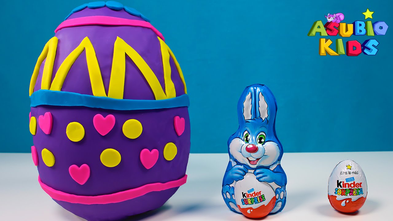 🍀 CONEJO DE PASCUA 🍀 Sorpresas de Pascua Kinder, Minions, Zootopia ...