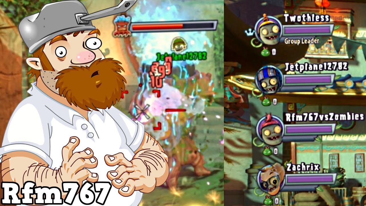 PvZ Garden Warfare 2: Graveyard Ops with RFM767 vs ZOMBIES! - Gameplay ...