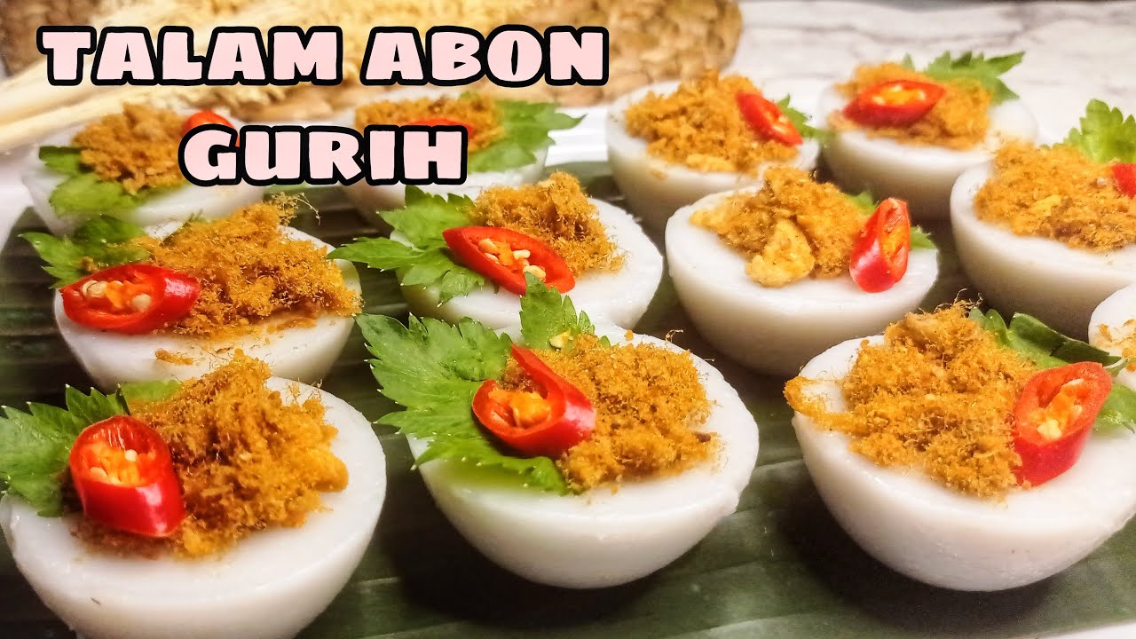 talam abon gurih cuma diaduk aja - YouTube