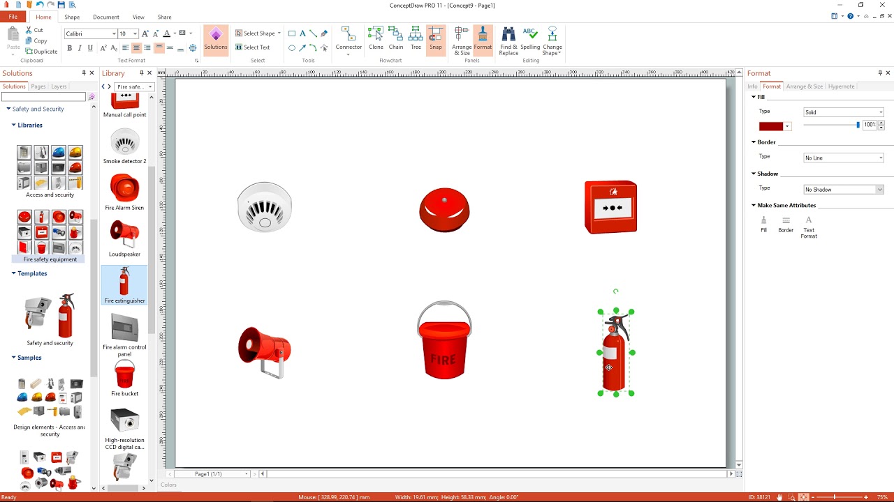How to Create a Safety and Security Drawings - YouTube