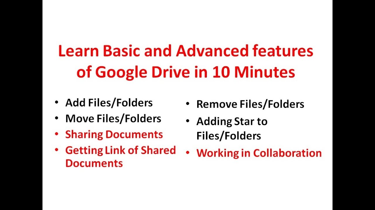 Learn Basic And Advanced Features Of Google Drive In 10 Minutes learn-basic-and-advanced-features-of-google-drive-in-10-minutes