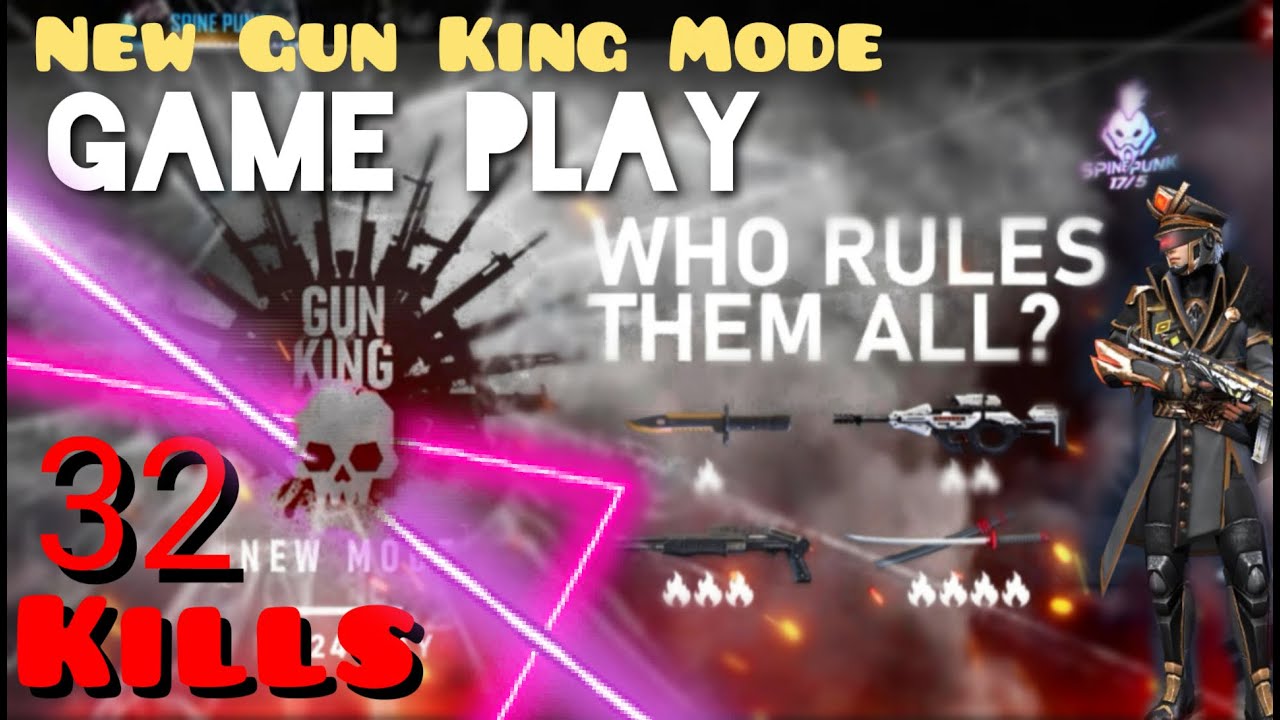 Gun KinG 🔥 32 kills 😈 Game play - YouTube