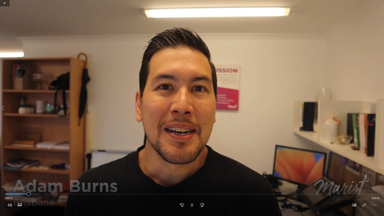 Meet a Marist - Adam Burns - YouTube