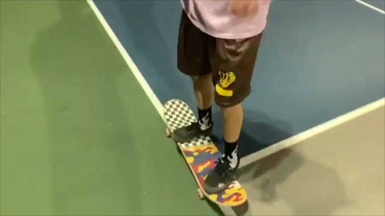 Backside feeble grind trick tip - YouTube