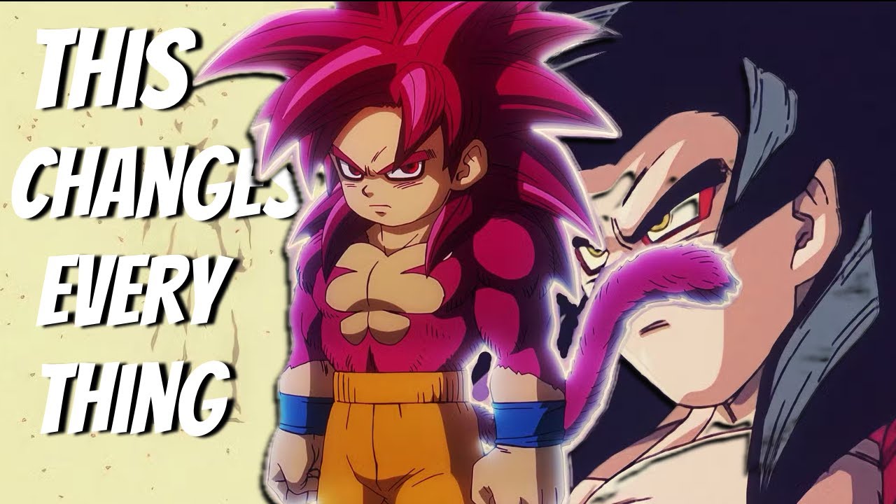 The Amazing Evolution Of Super Saiyan 4 Revealed - YouTube