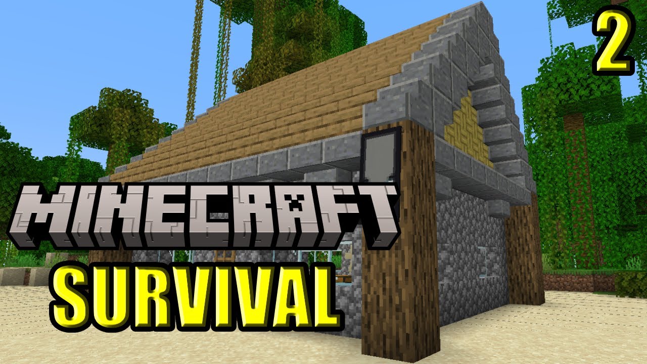 Building My House | Minecraft #2 - YouTube